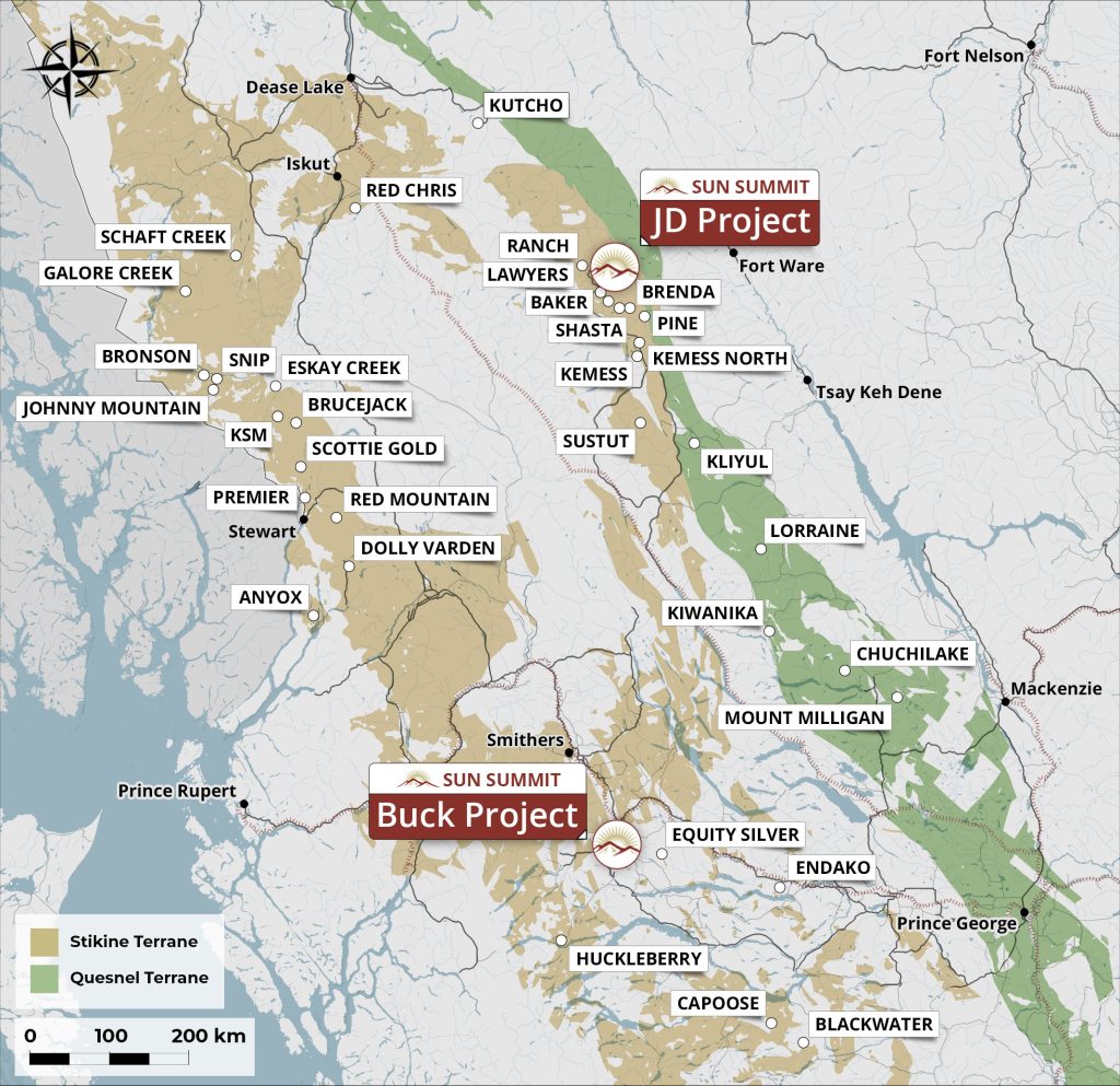 JD Project – Sun Summit Minerals